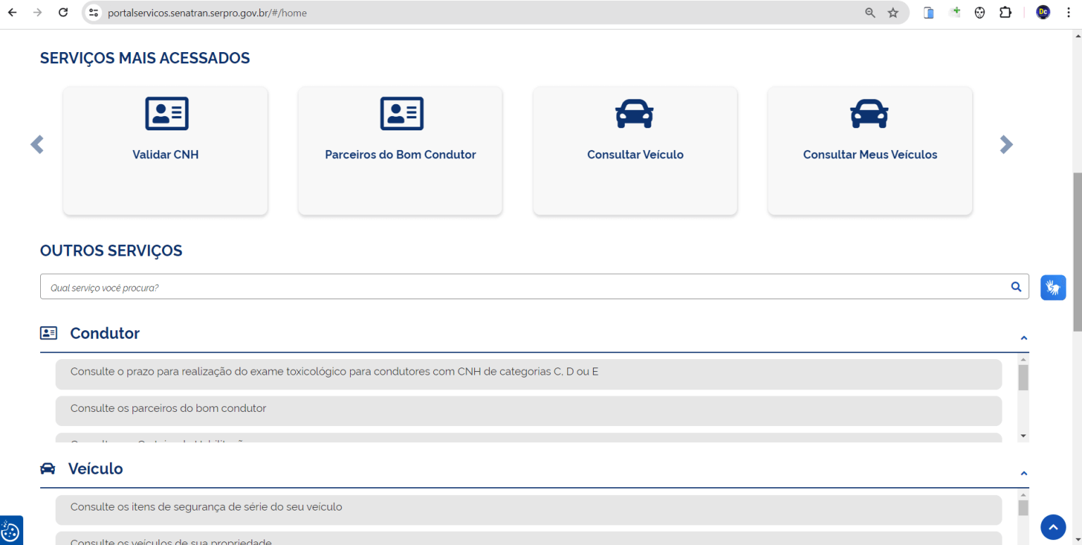 Portal SENATRAN: Como Consultar Multas, Infrações, Placas e mais ...